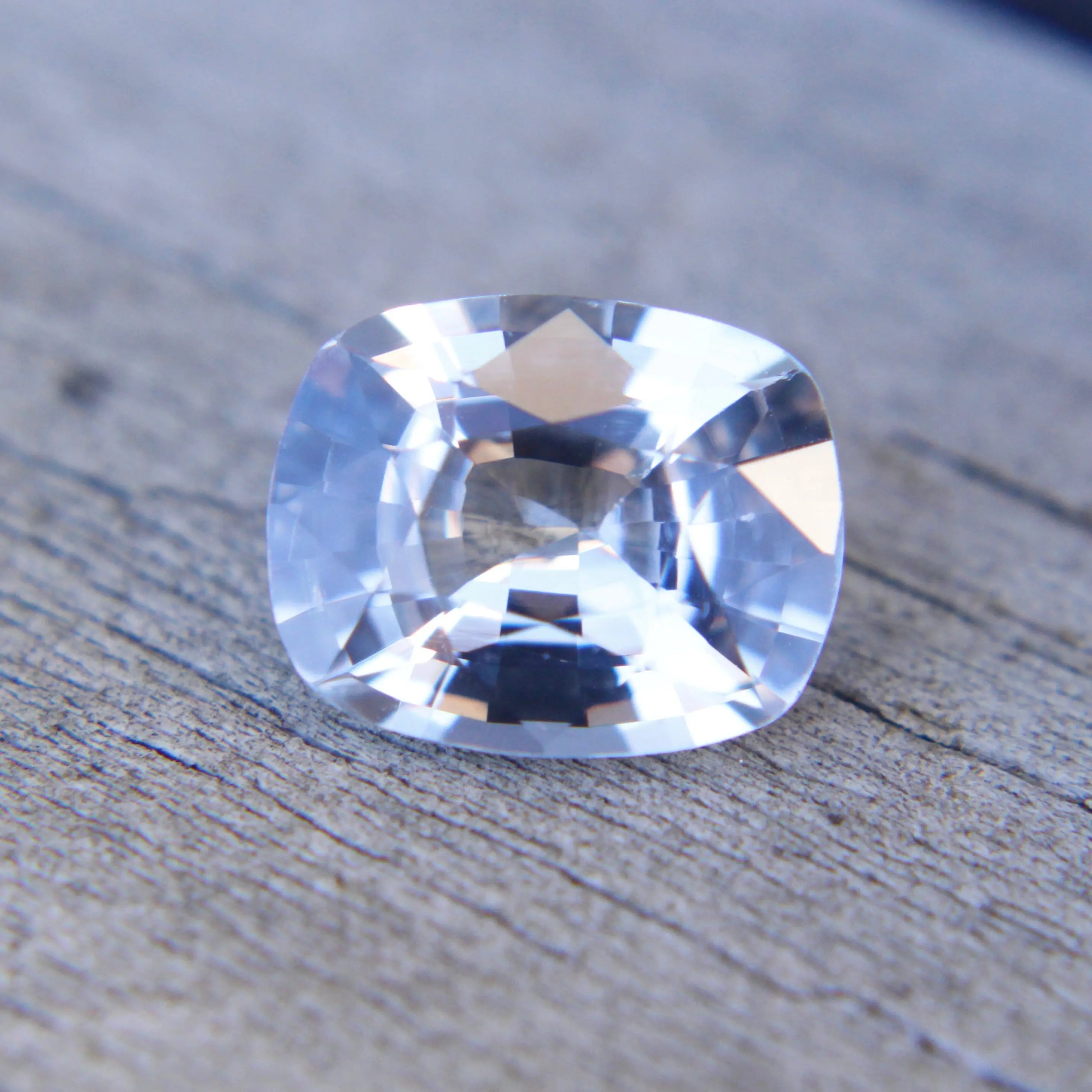 Natural Colourless Sapphire For An Engagement Ring | Sapphire Pal ...